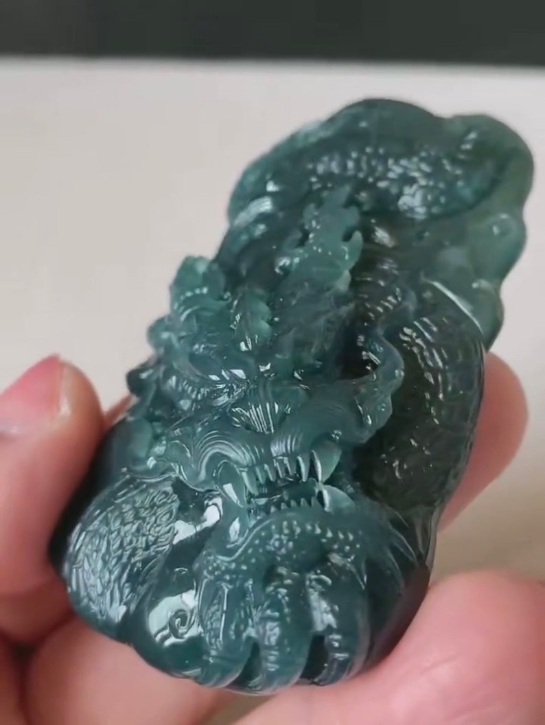 3011.30999437 Natural Type A Natural Jadeiteblue Jadeite icy - Etsy