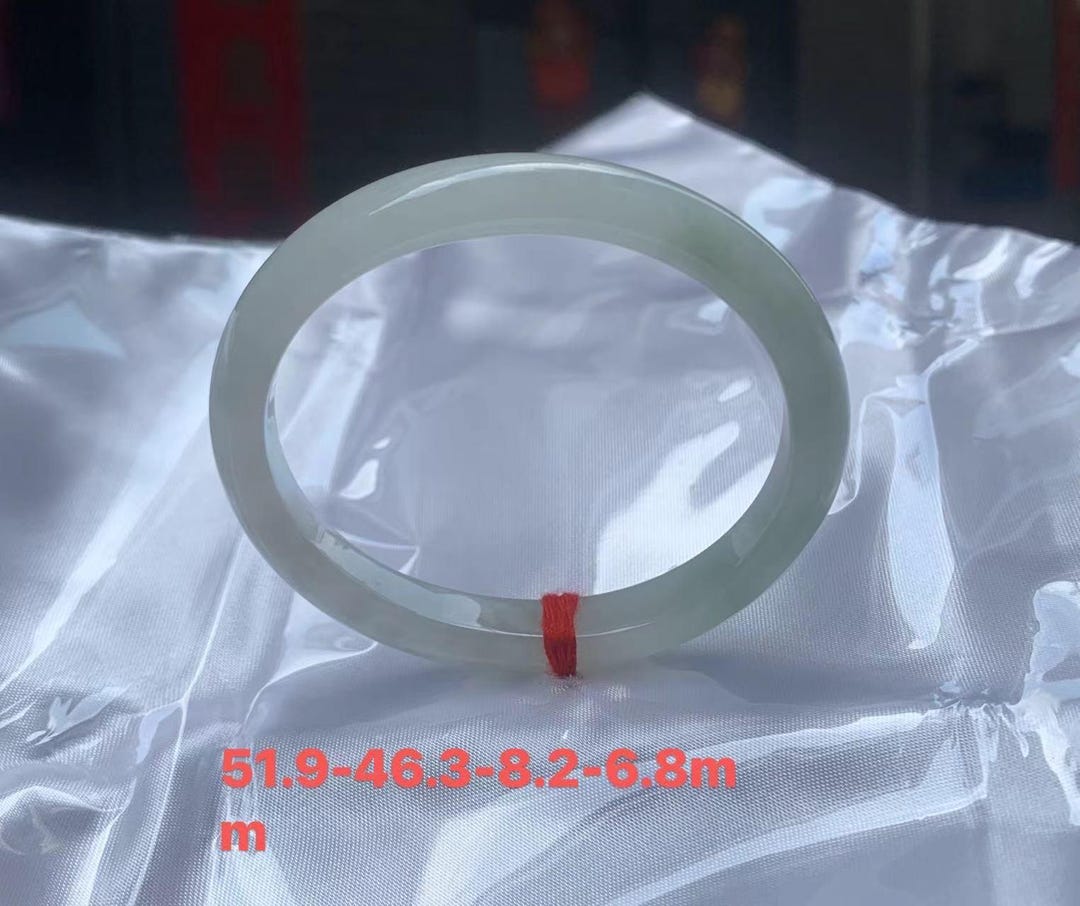 Natural Type A Jadeites Icy Texture, Oval Bangle,fine Grain, Pictured ...