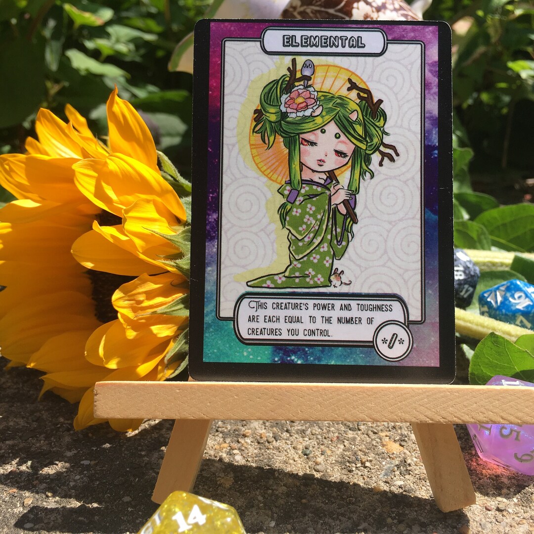 MTG Token Proxy Creatures D-E Custom Art Proxies for Magic: the Gathering - Etsy