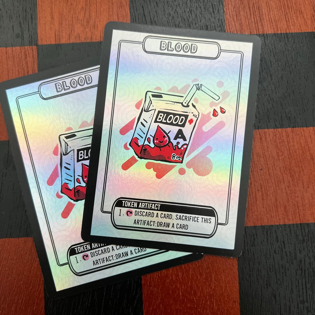 Foil MTG Token Proxy Custom Art Proxies for Magic: the Gathering - Etsy