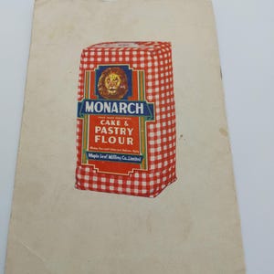 Vintage Recipe Cook Booklet Lenten Monarch Cake & Pastry Flour Maple ...
