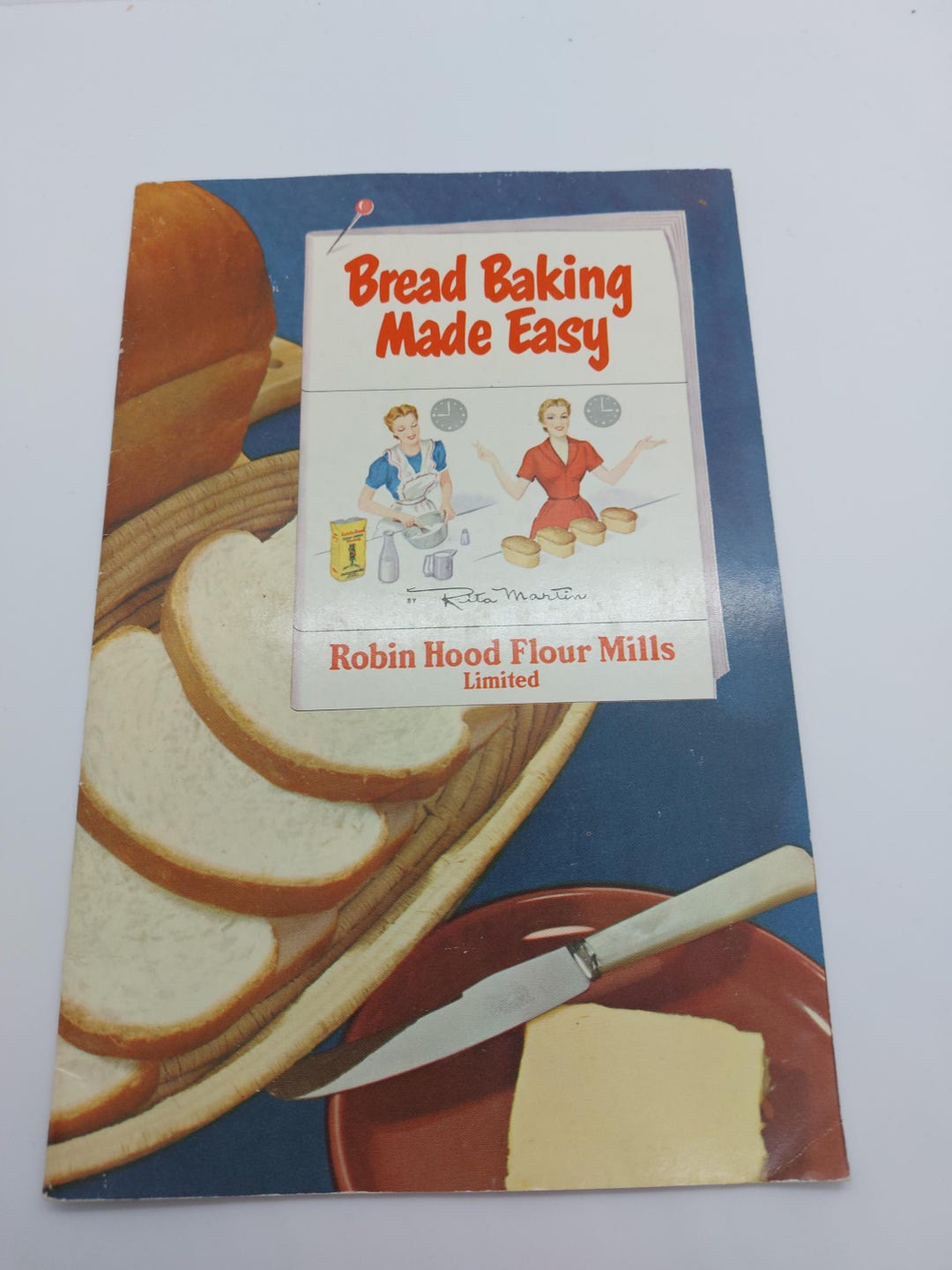 Vintage Bread Baking Made Easy Robin Hood Flour Mills Cook Booklet ...