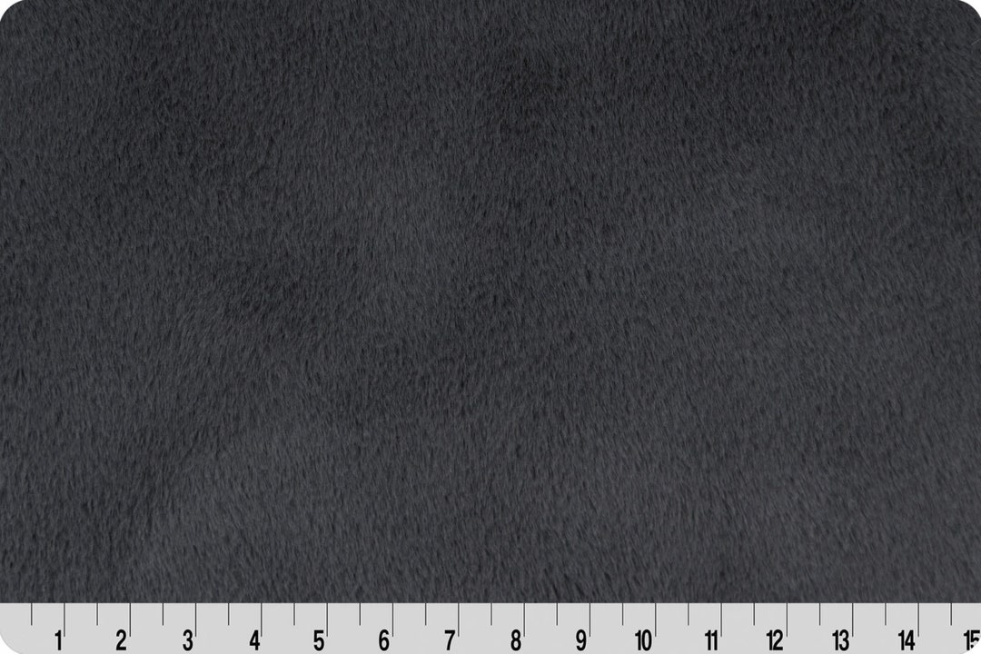 Shannon Fabrics Luxe Cuddle Encore Ash Minky Fabric - Etsy