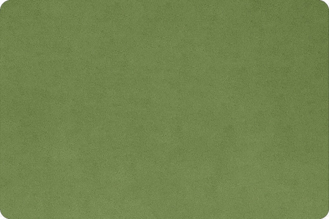 Shannon Fabrics Solid Cuddle 3 Olive Minky Fabric - Etsy