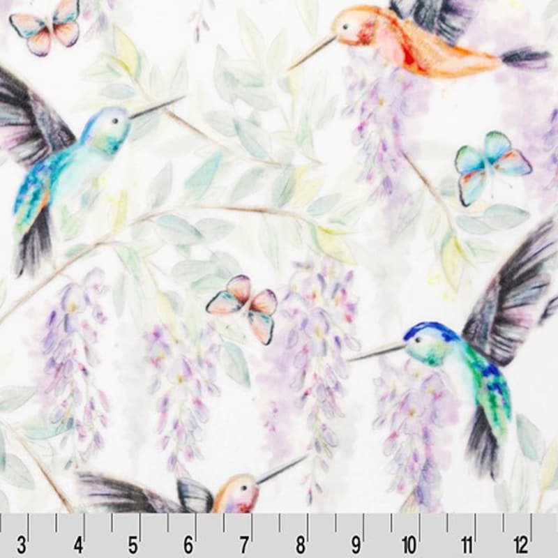 Hummingbird Fabric - Etsy