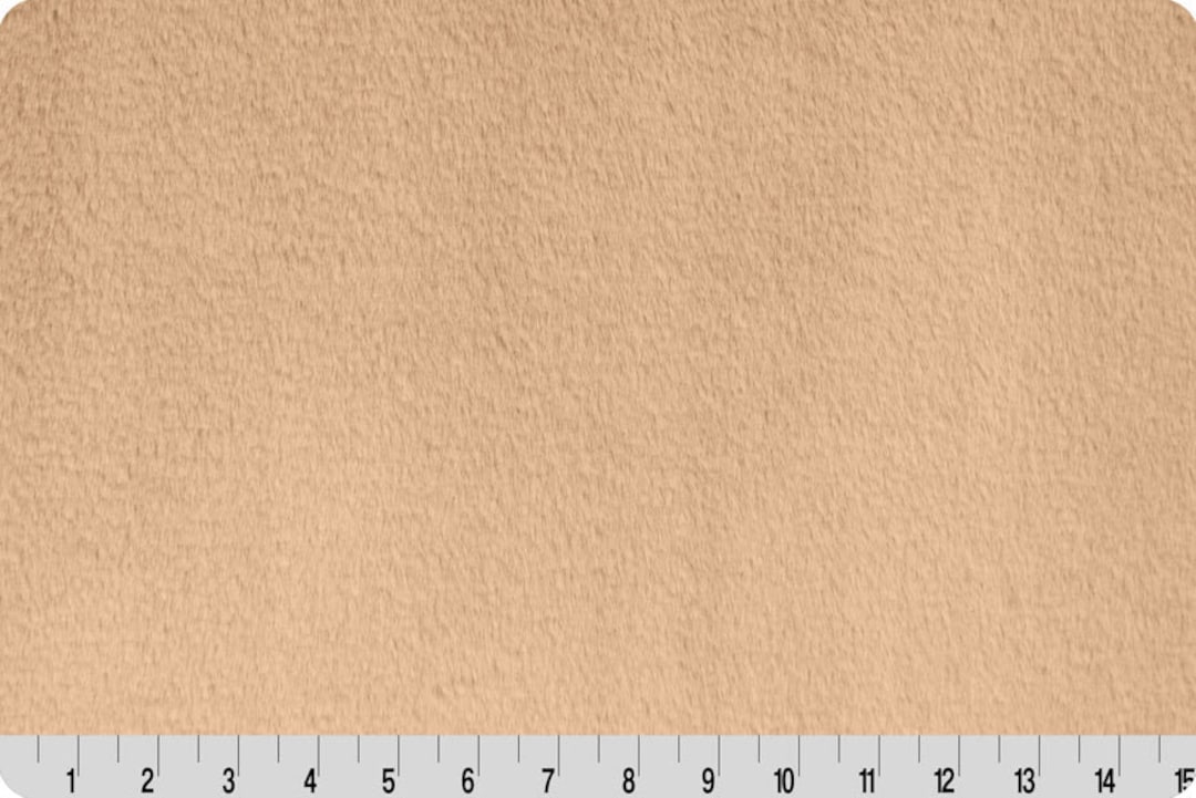 Shannon Fabrics Luxe Cuddle Encore Sand Minky Fabric - Etsy