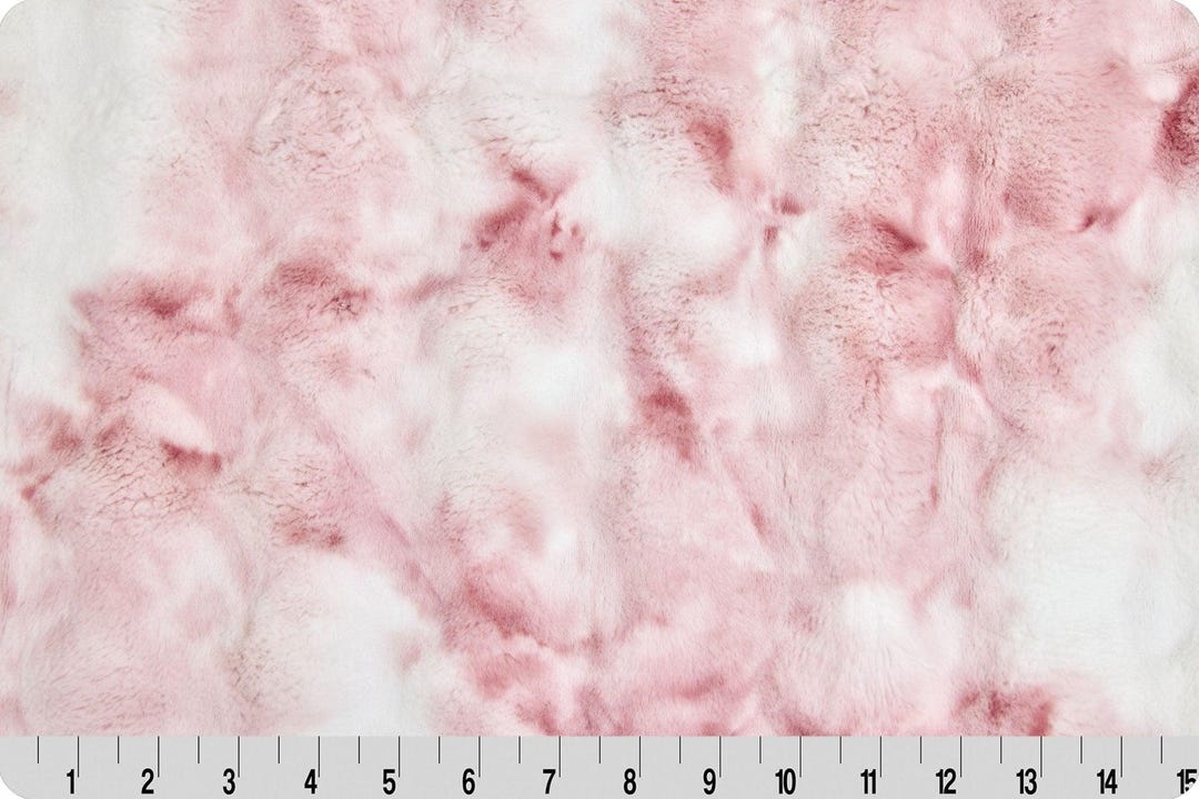 Shannon Fabrics Luxe Cuddle Sorbet Powderpuff Rosewater Minky Fabric - Etsy