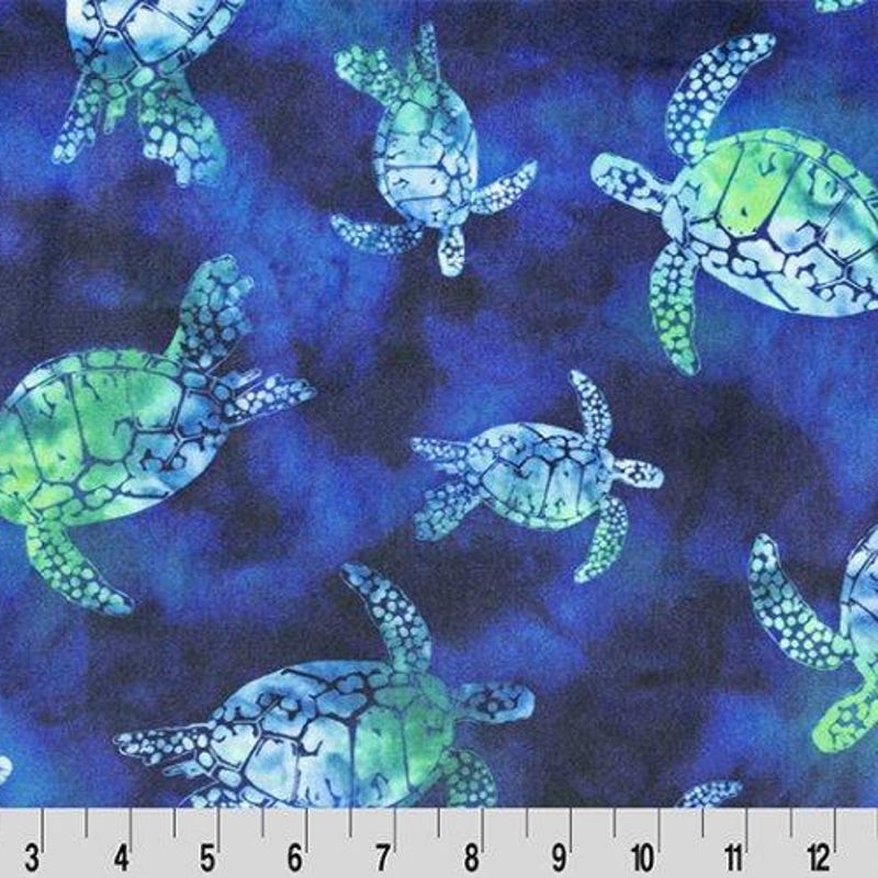 Turtle Fabric - Etsy