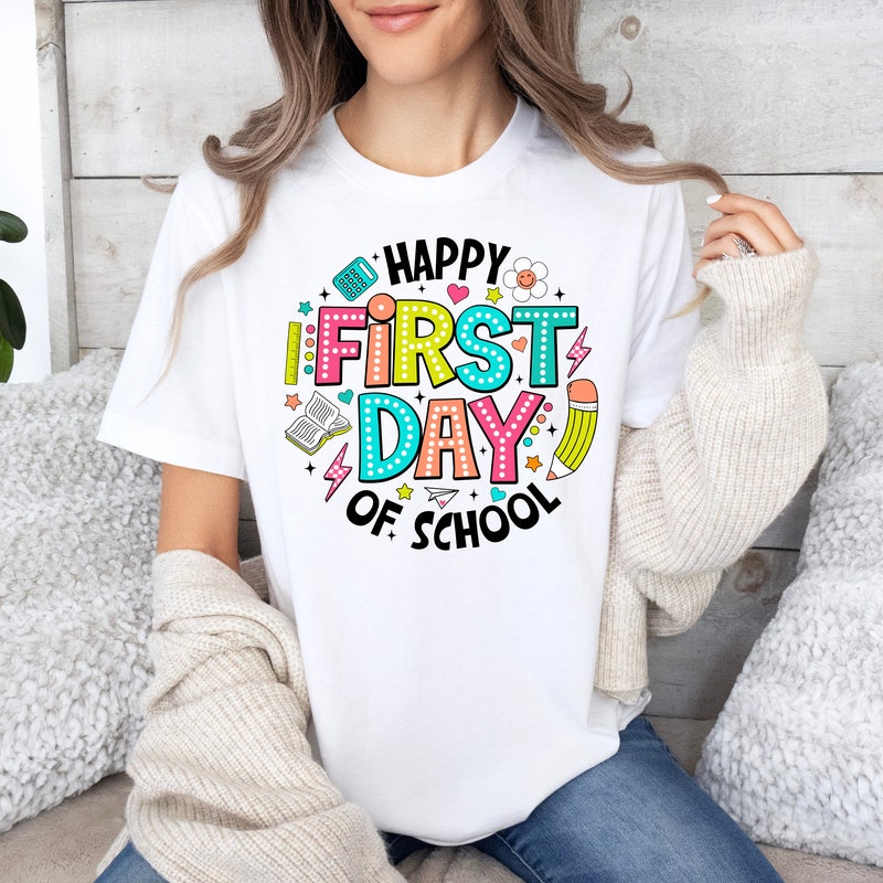 First Day of School Shirt - Etsy