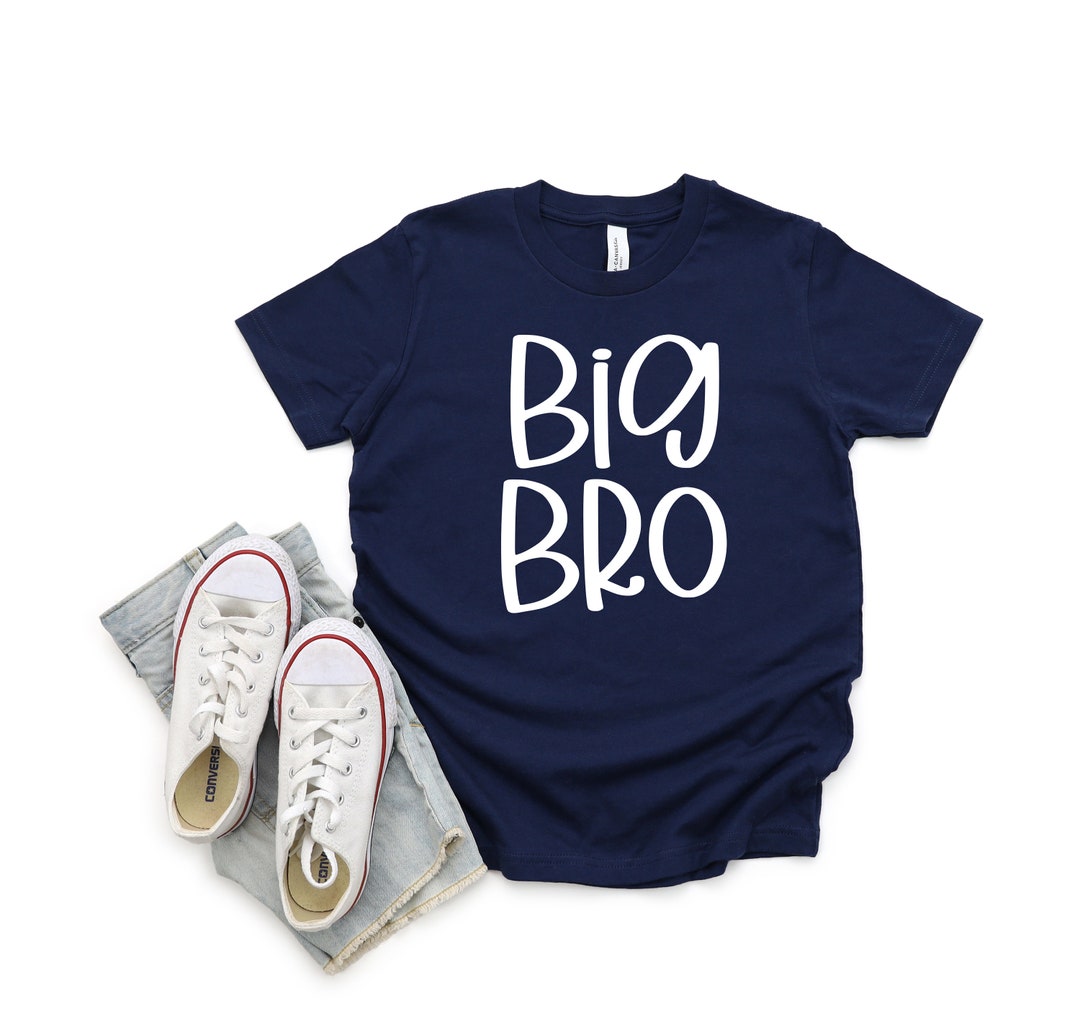 Big Bro Shirt, Big Brother Shirt, Promoted to Big Brother, Big Bro in ...