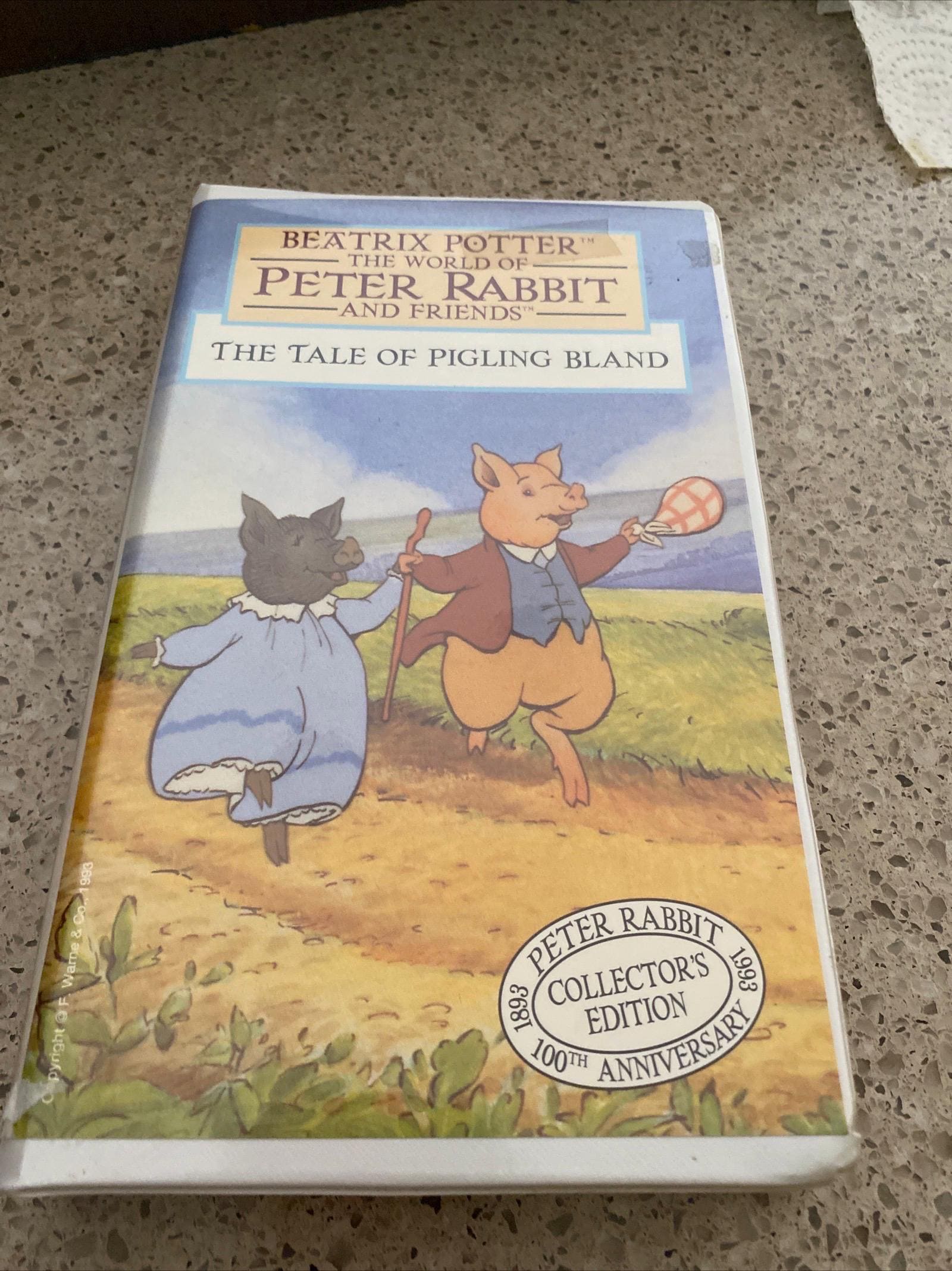 Peter Rabbit Vhs Set - Etsy