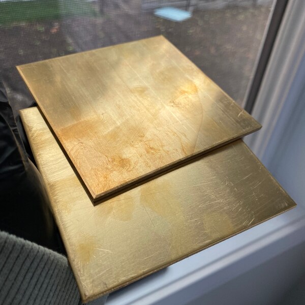 Raw Brass Sheet - Etsy