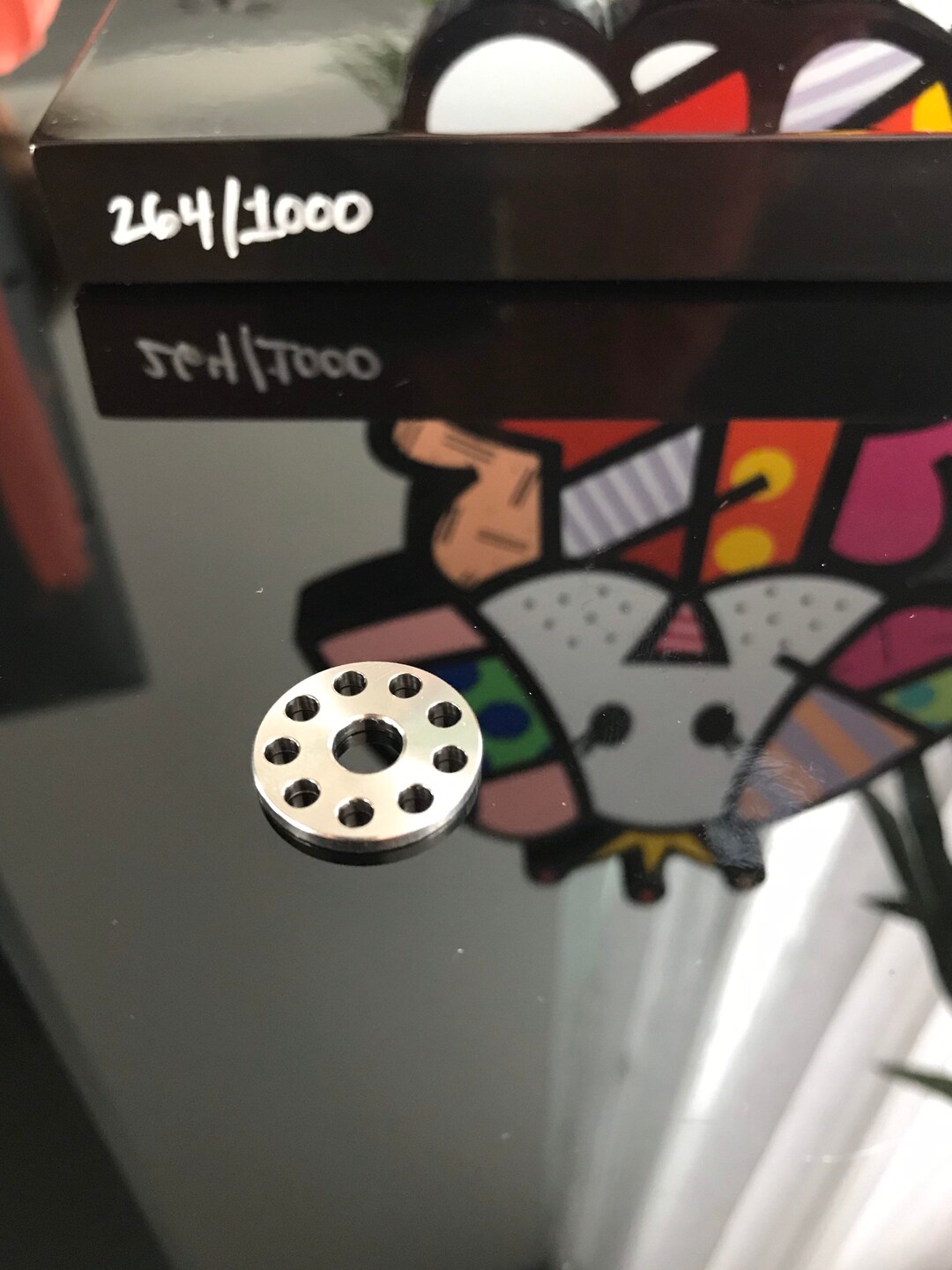 Made to Order-titanium EDC Key Connector Ring / 9 Outer Holes / M6 ...