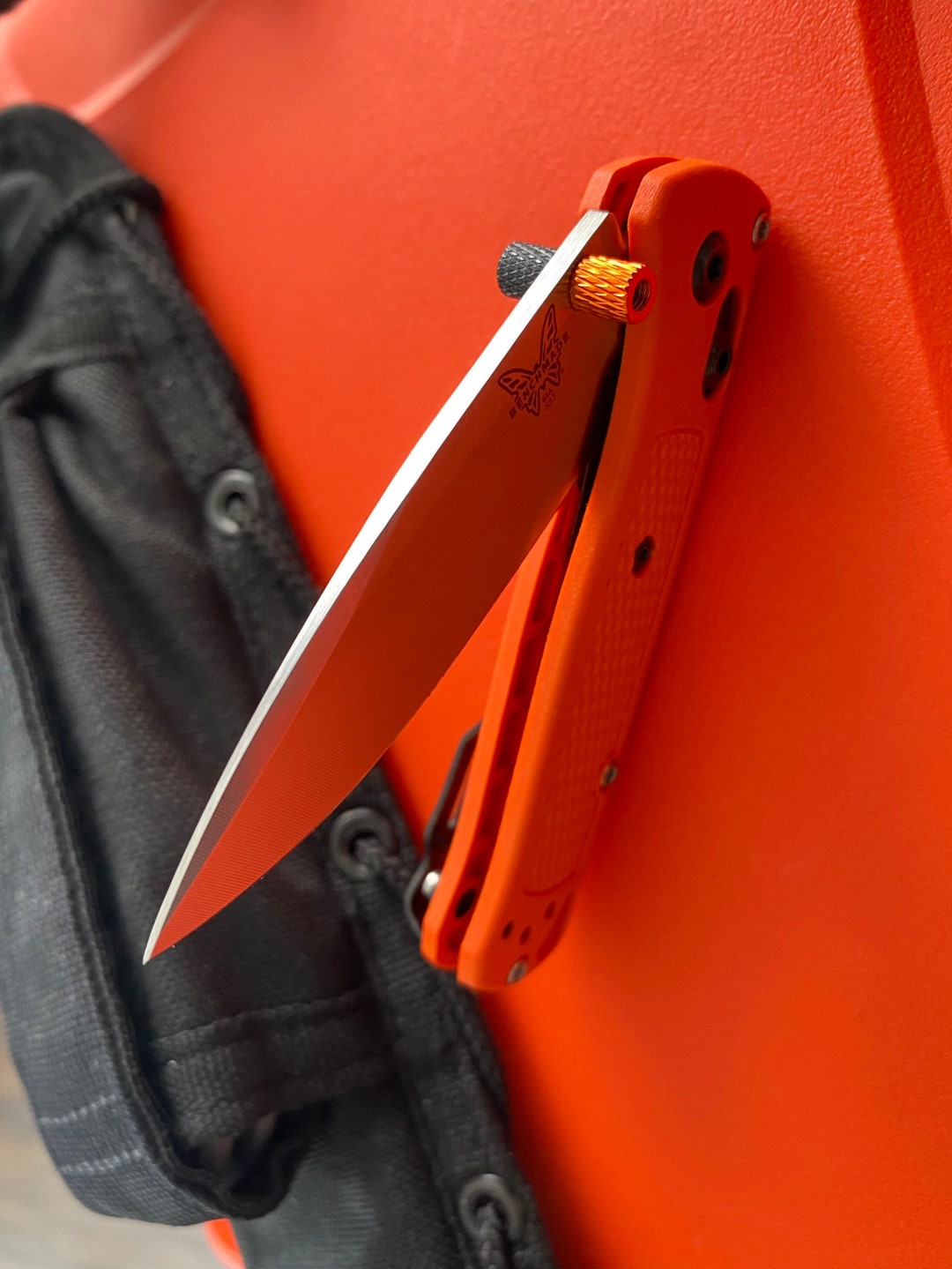 A5 OB Thumb Stud Brass Eye / Fits Benchmade Mini Bugout - Etsy