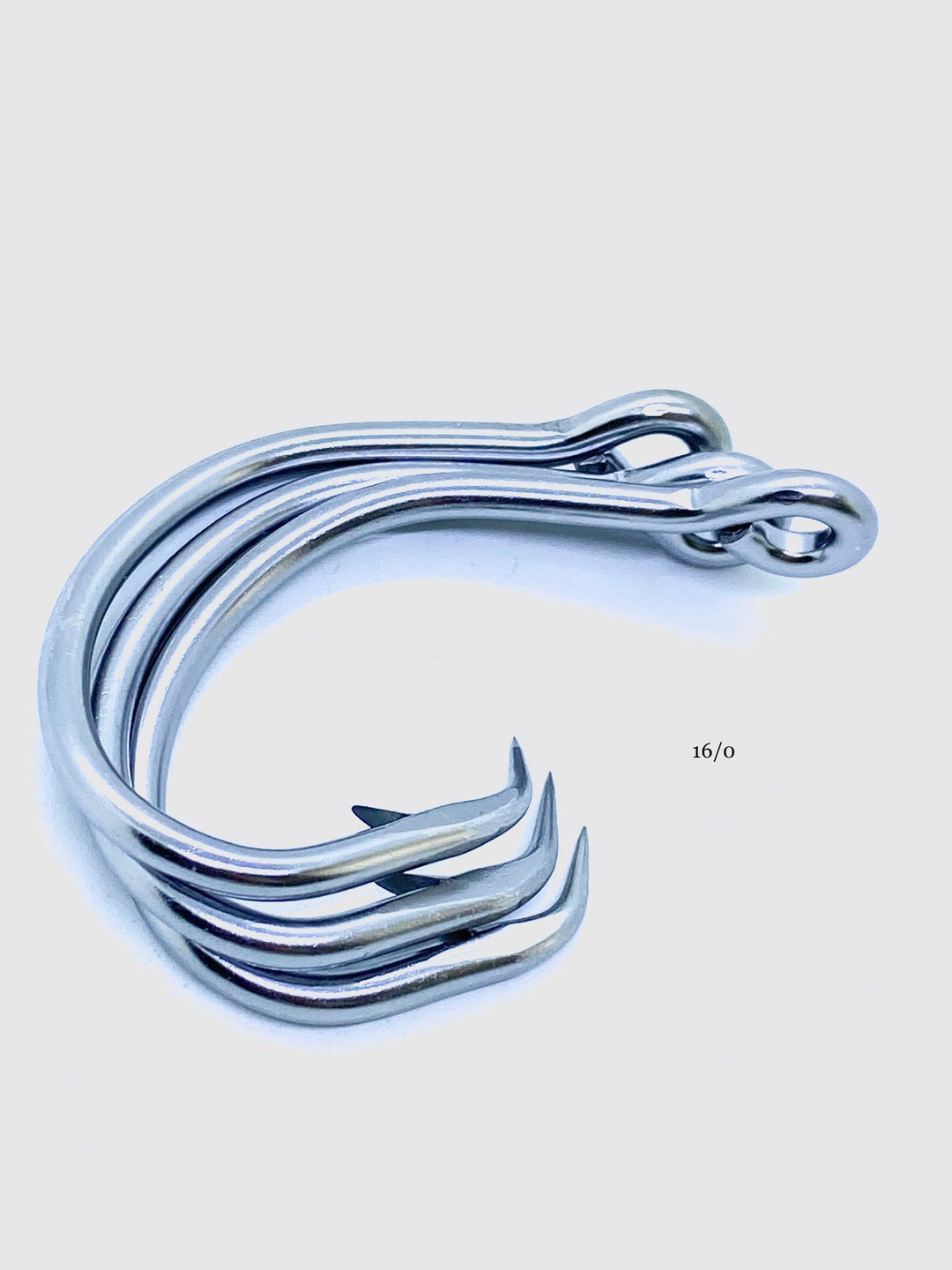 Made to Order GRIP-BRABED Hook / Offset Barbed / Made - Etsy
