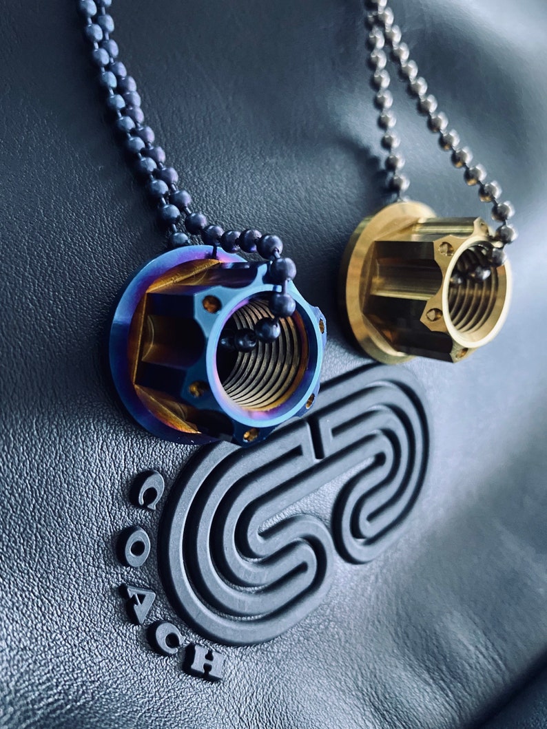 Made to Order-big-nut Chain / Top Grade 5 Titanium / 1x Nut - Etsy