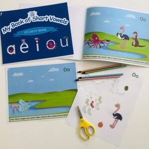 Teach Short Vowels in a Fun and Interactive Way. Phonics/reading/speech ...