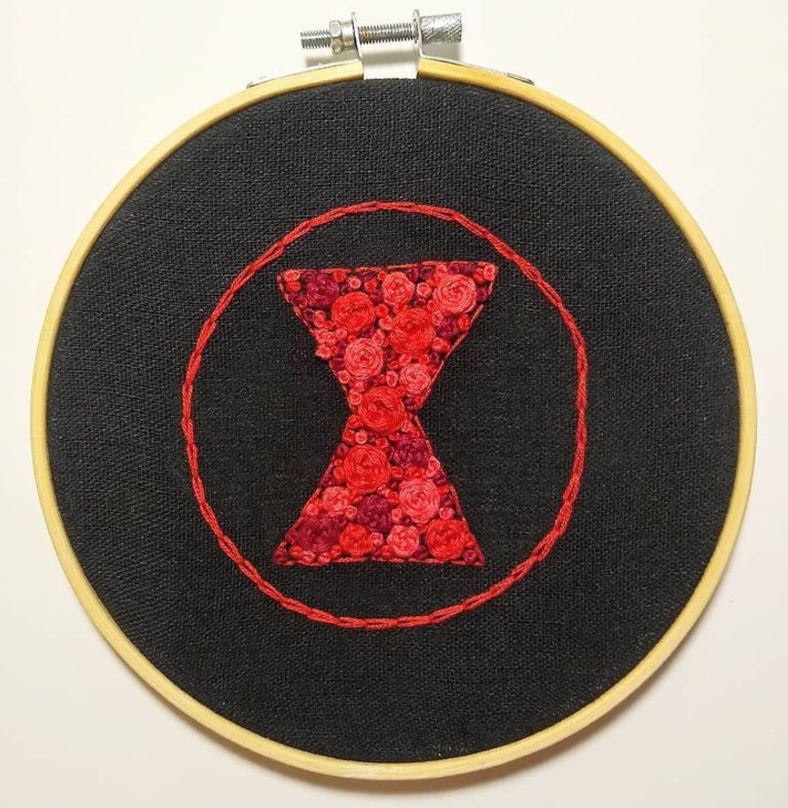 Black Widow - Natasha Romanoff Embroidery Pattern - Etsy