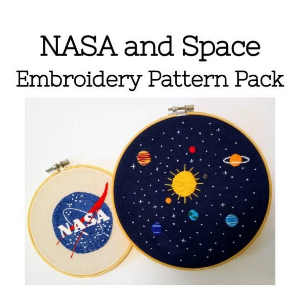 Space Embroidery - Etsy