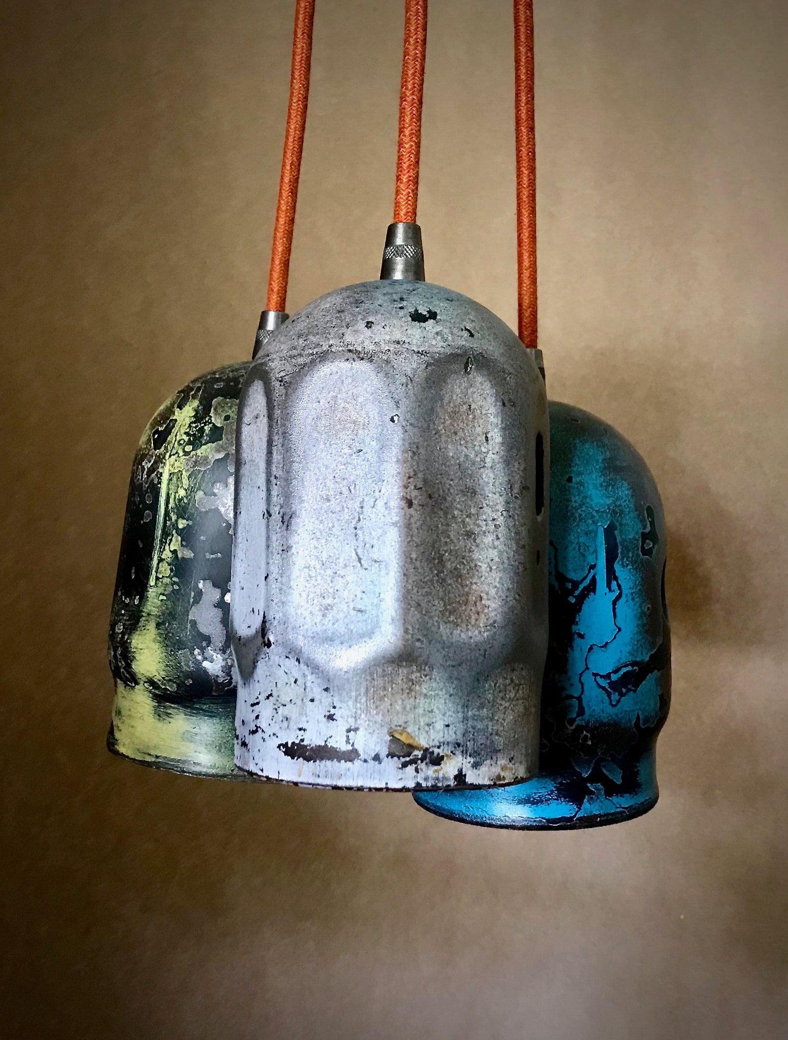 Industrial Pendant Light, Custom Metal, Lighting, Ceiling Fixture ...