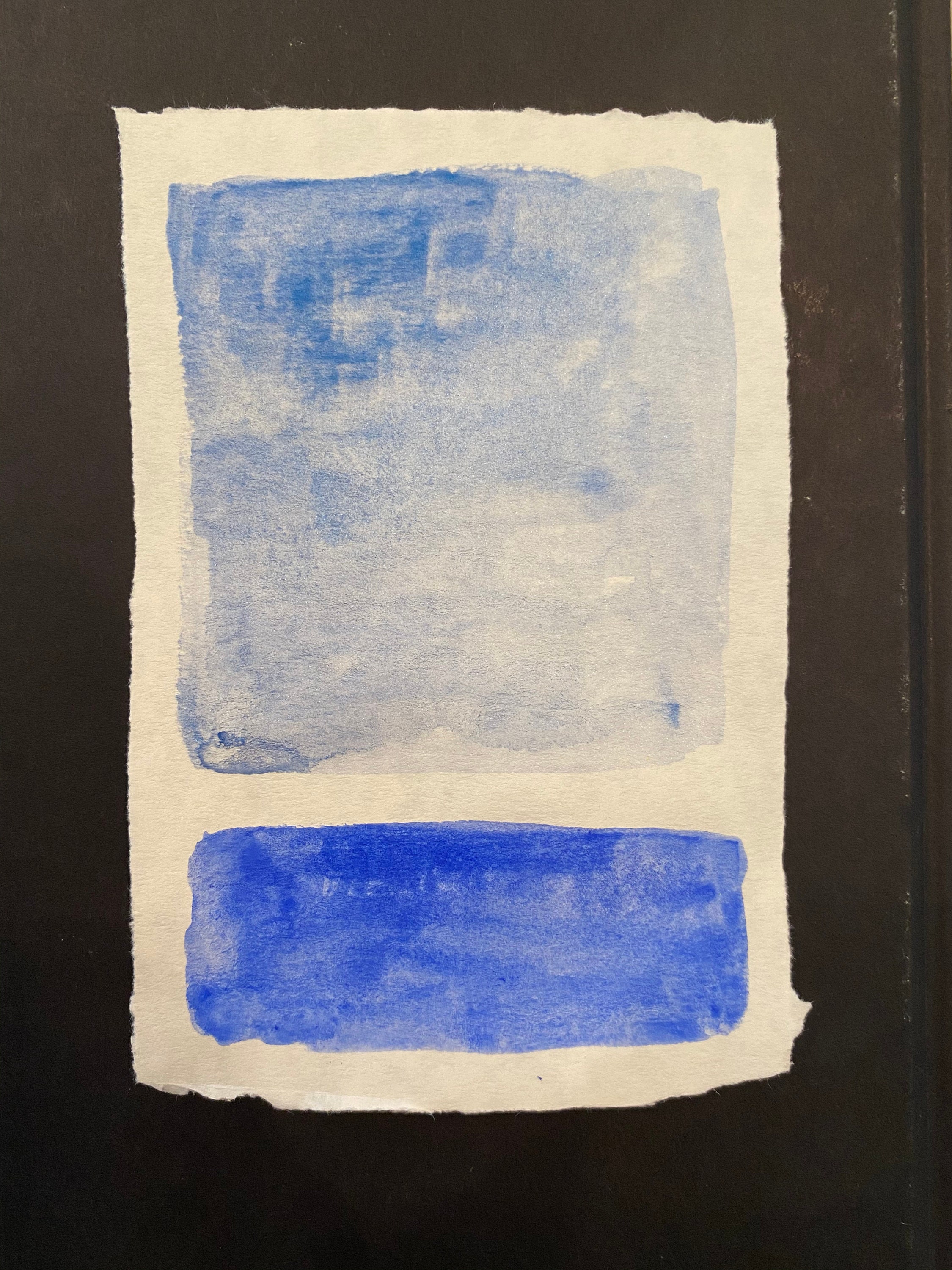 Watercolor Color Block Painting in Acrylic - Etsy