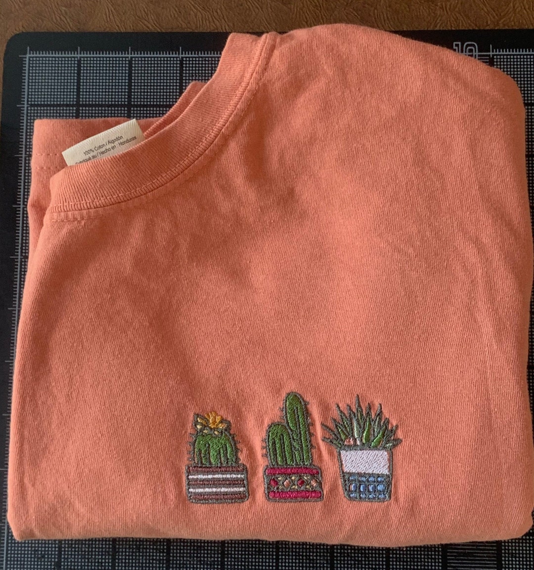 Custom Embroidered T-shirt - Etsy
