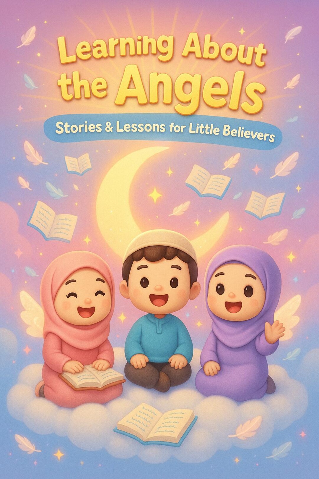 Islamic Angels Coloring Book for Kids | Muslim Lessons (printable PDF ...