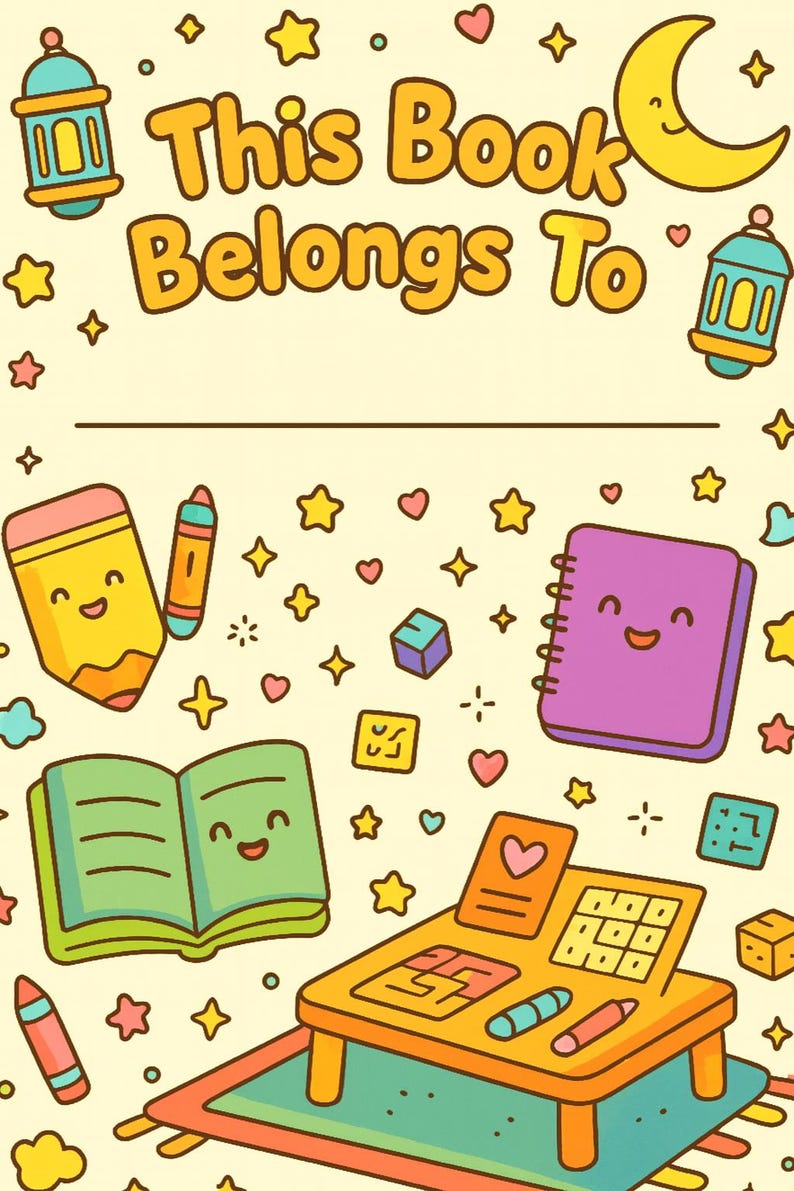 99 Names of Allah Activity Book – Islamic Learning, Workbook for Kids ...