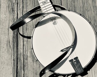 Leather Banjo Strap | Etsy