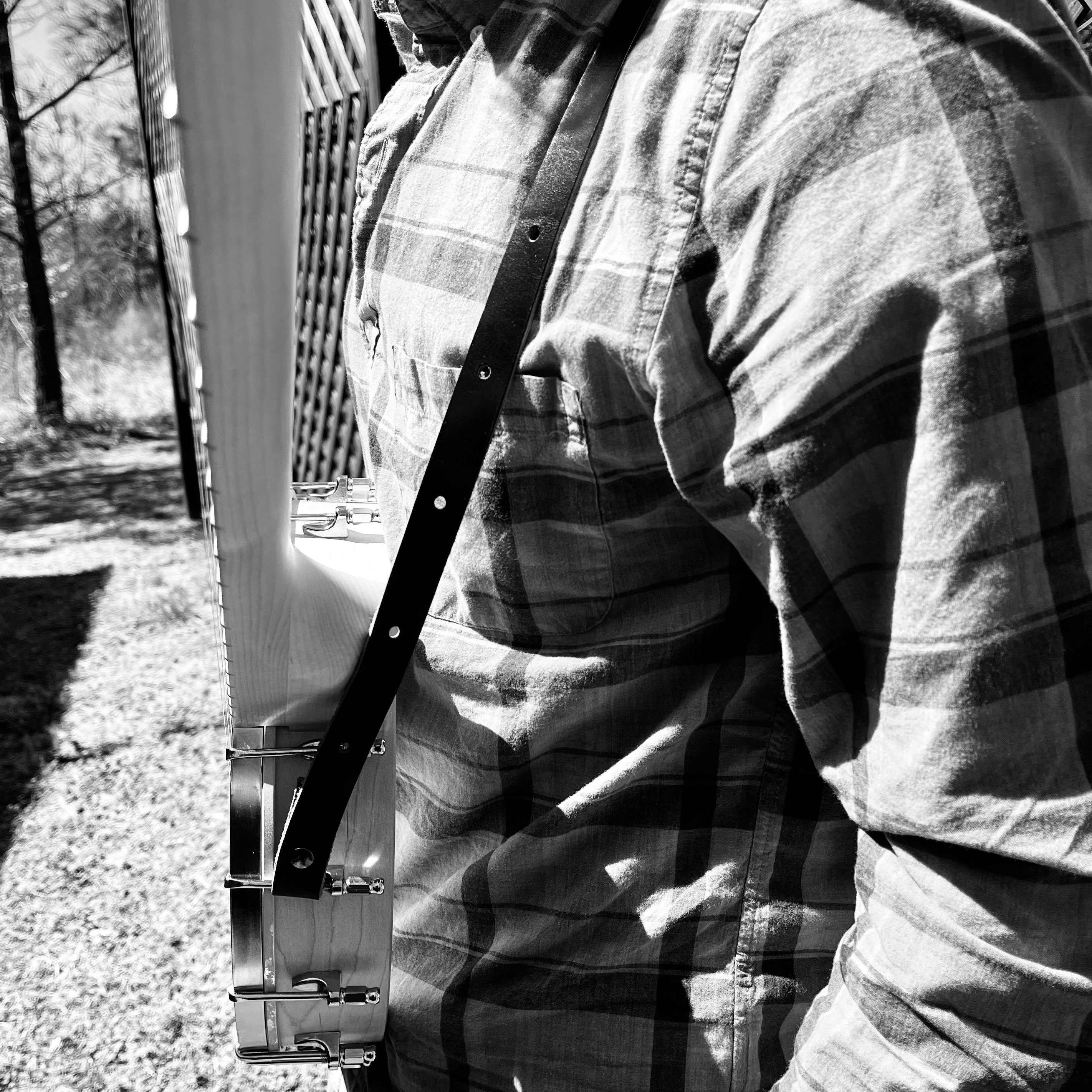 Handmade Leather Banjo Shoulder Strap Non-marring - Etsy