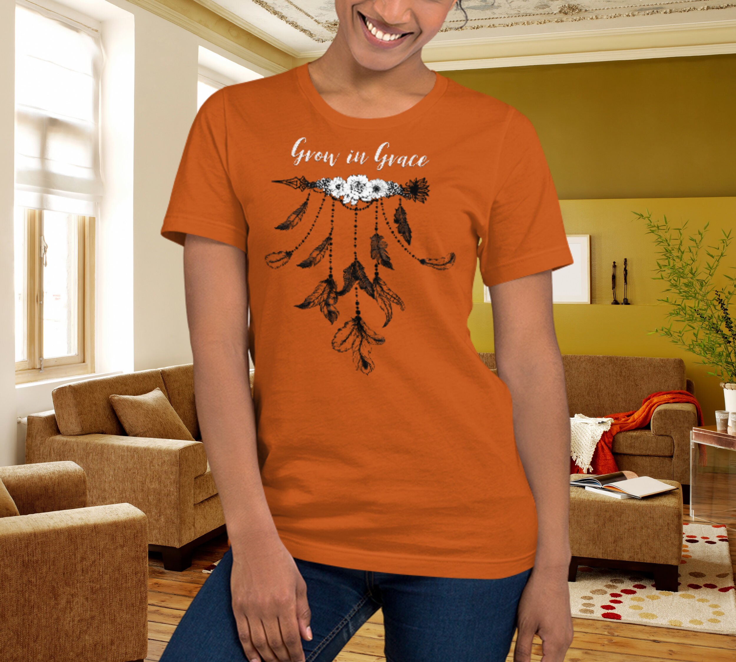 Grow in Grace Shirt, Grace Shirt, Womens Christian Shirt,2 Peter 3:18 ...