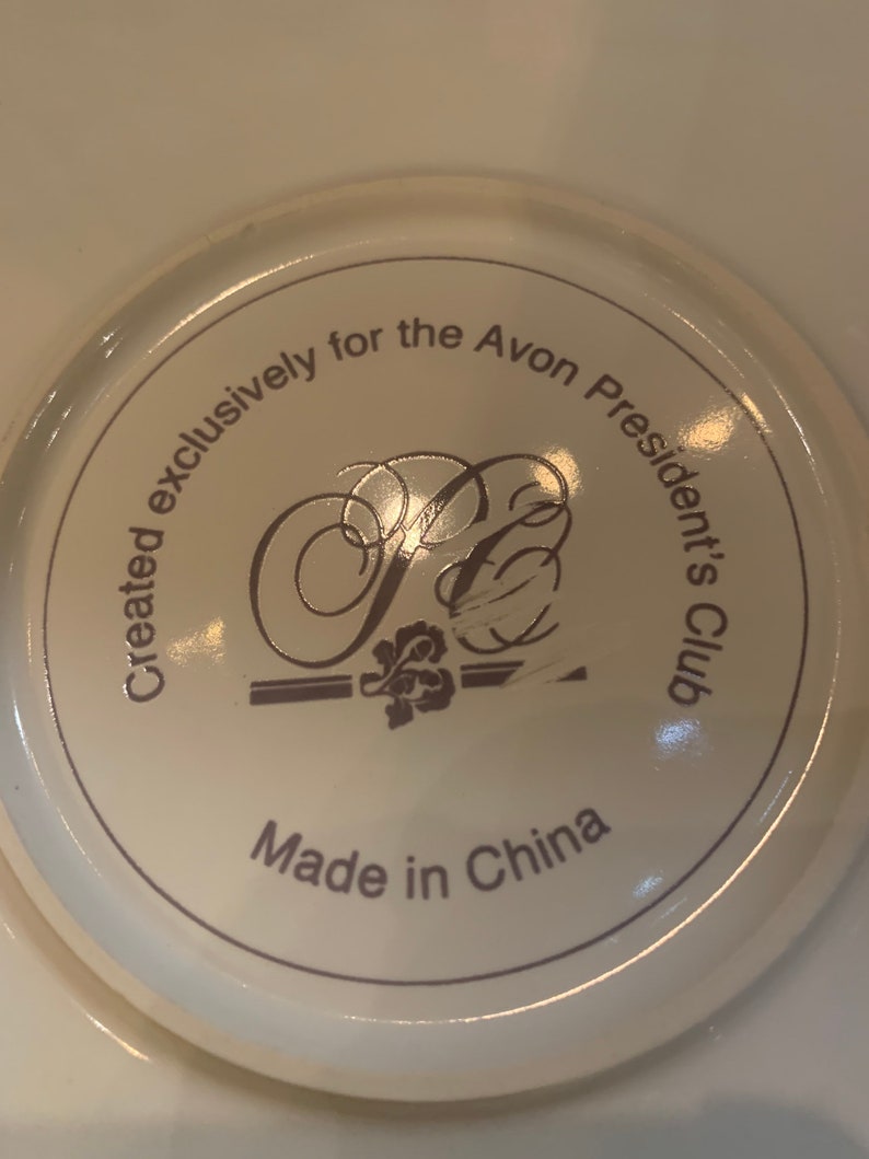 Avon 2000 Happy Birthday Plate - Etsy