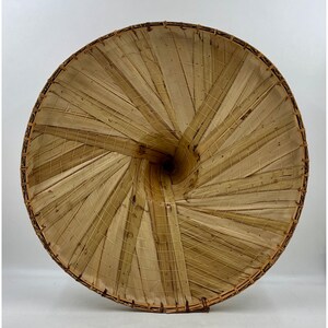 Asian Wicker Hat Coolie Bamboo Rice Paddy Sun Hat Conical Gardening 22 ...