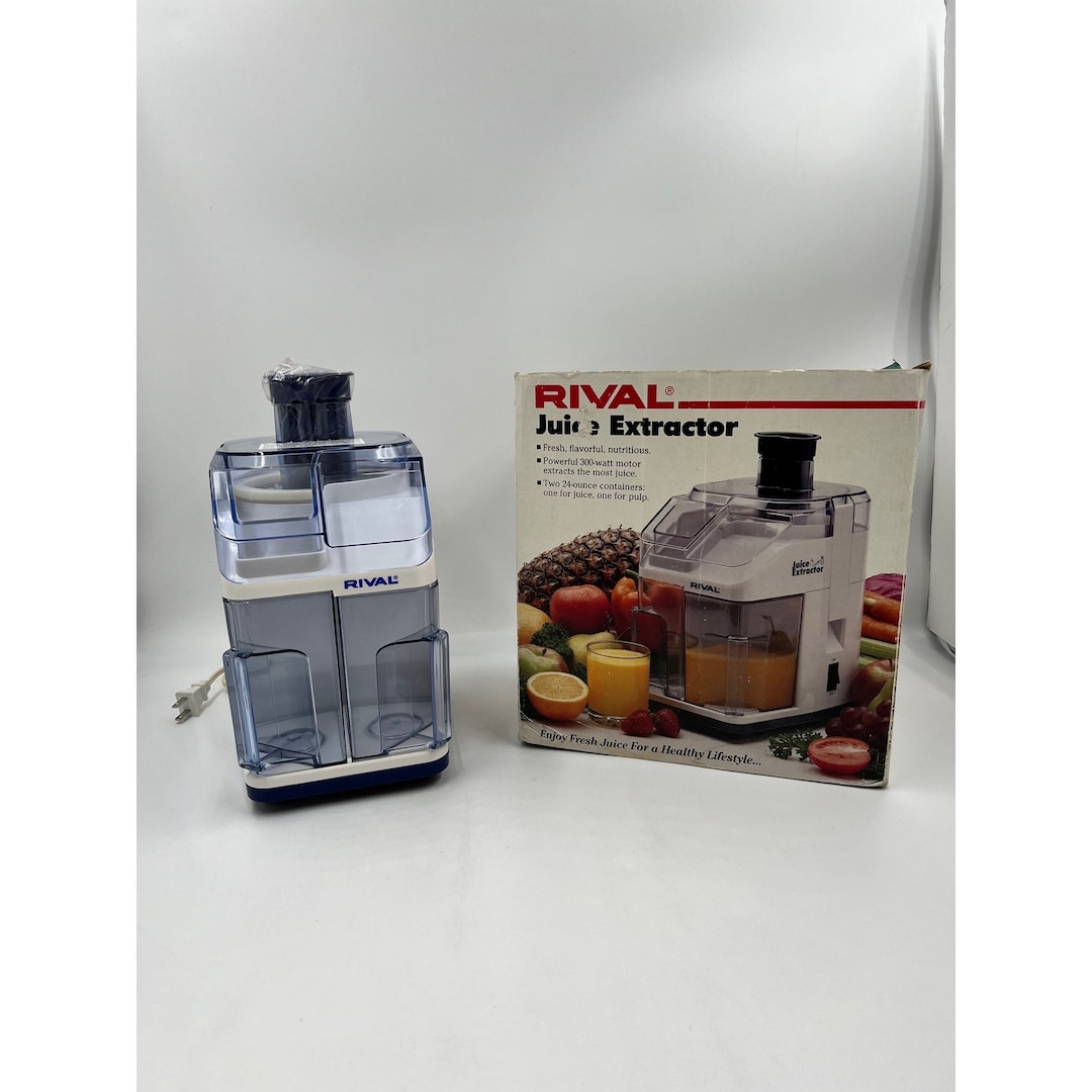 VTG Rival Juice Extractor - White - Model #965 - 300W Motor - W ...