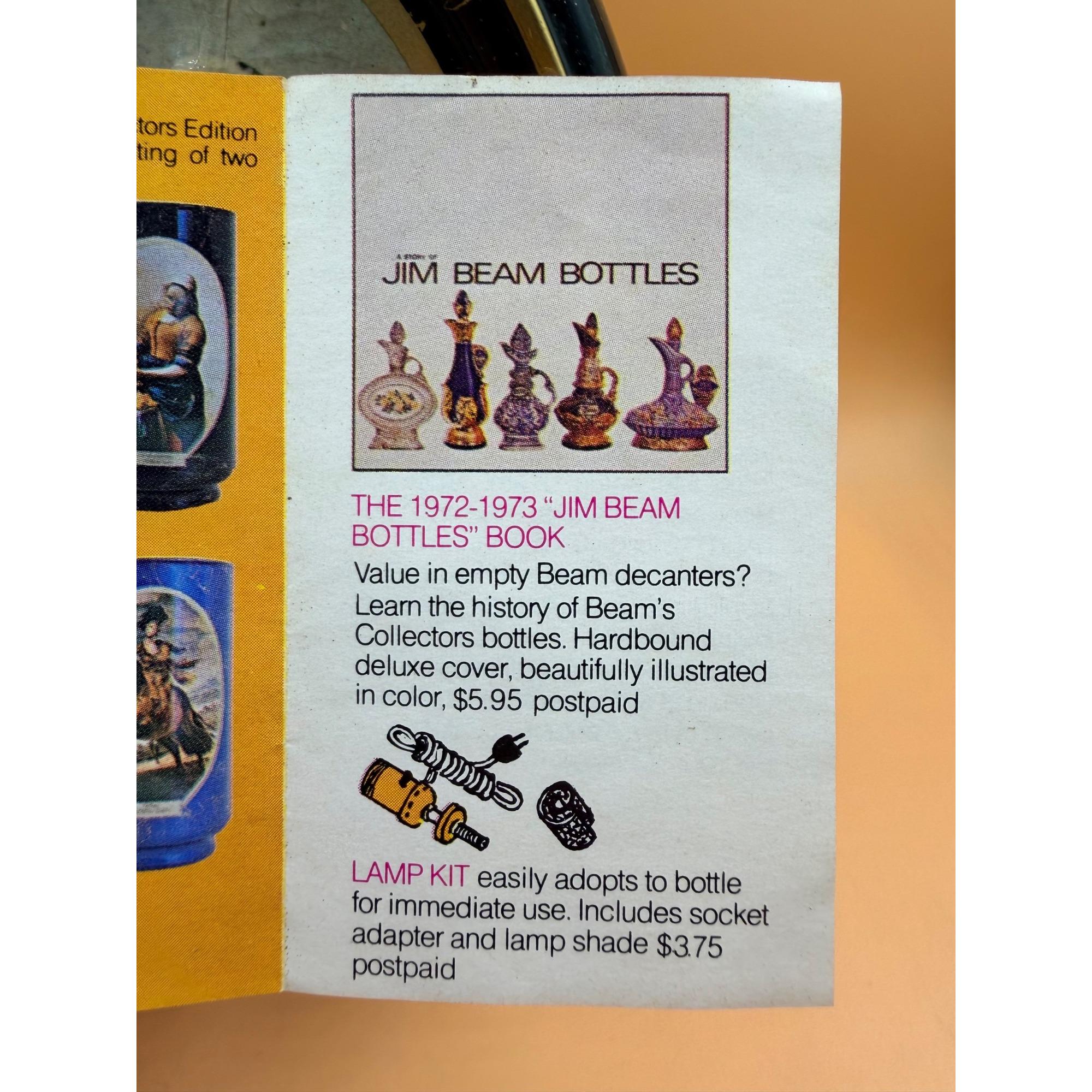 VTG 60's-70's Jim Beam Collector Bottles-beam's Choice Vermeer & Coffee ...
