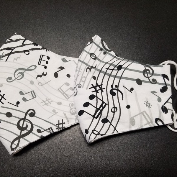 Music Face Mask - Etsy