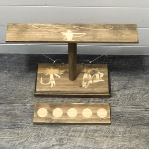 Fishing Ring and Hook Custom Engraved Game! Battle Toss 2 Players With ...