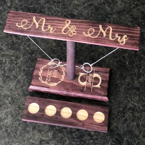 Fishing Ring and Hook Custom Engraved Game! Battle Toss 2 Players With ...