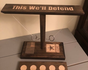 Fishing Ring and Hook Custom Engraved Game Battle Toss 2 - Etsy