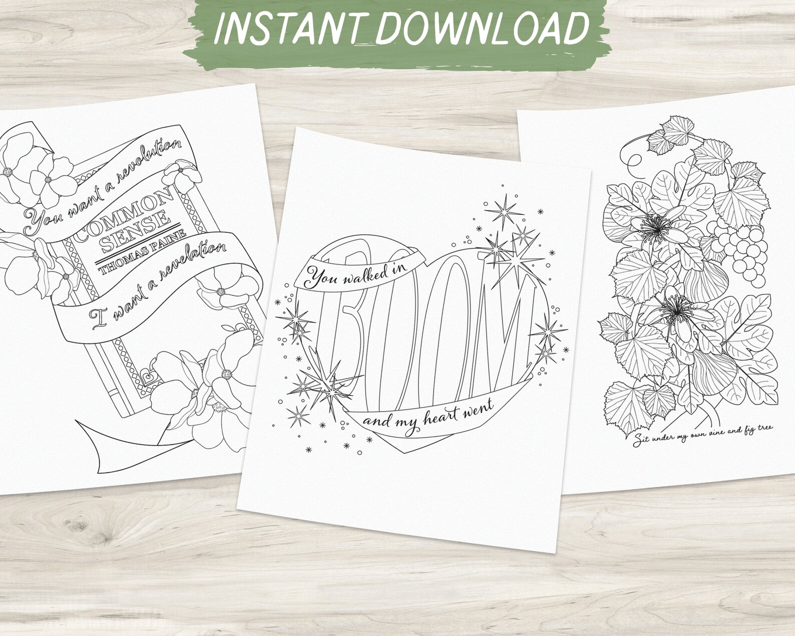 Hamilton Inspired Coloring Pages | Broadway Coloring Page | Adult ...