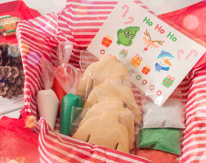 Ugly Sweater Cookie Decorating Kit Christmas Cookies DIY Cookie Kit ...