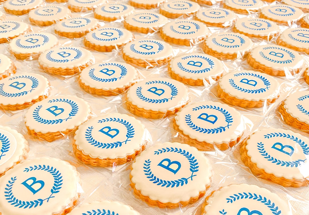 12 Customized Cookies Personalized Corporate Gifts and Client Treats - Etsy