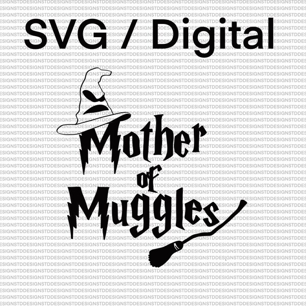 Mother of Muggles Svg - Etsy