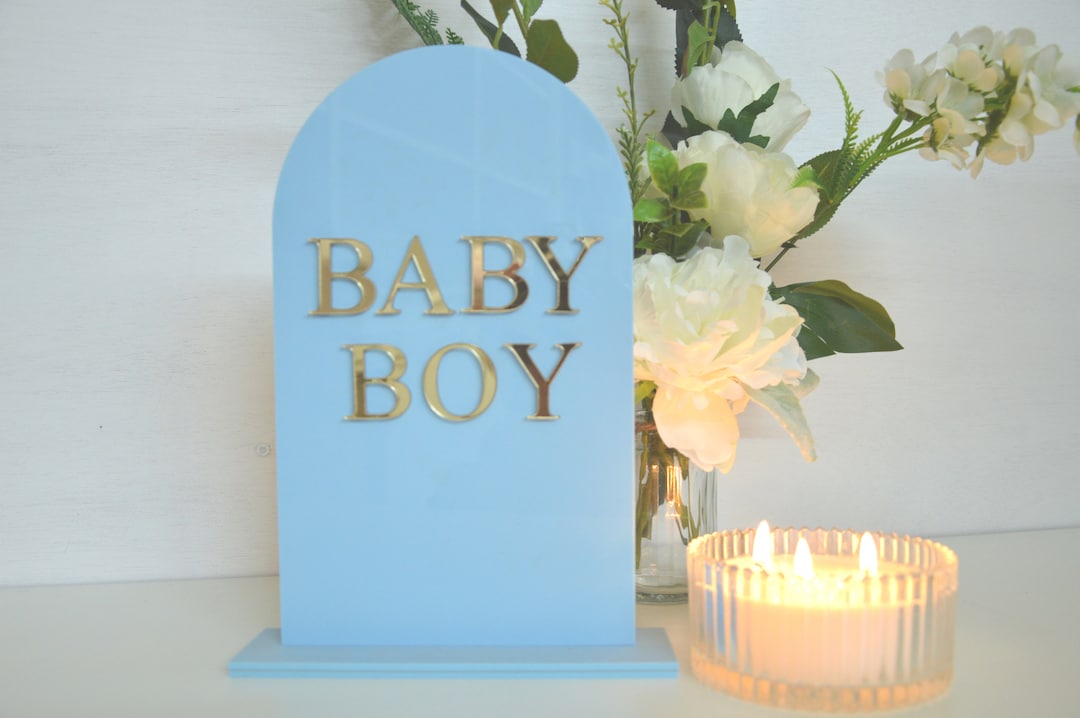 Baby Boy Sign, Social Sign, Party Sign, Baby Shower - Etsy