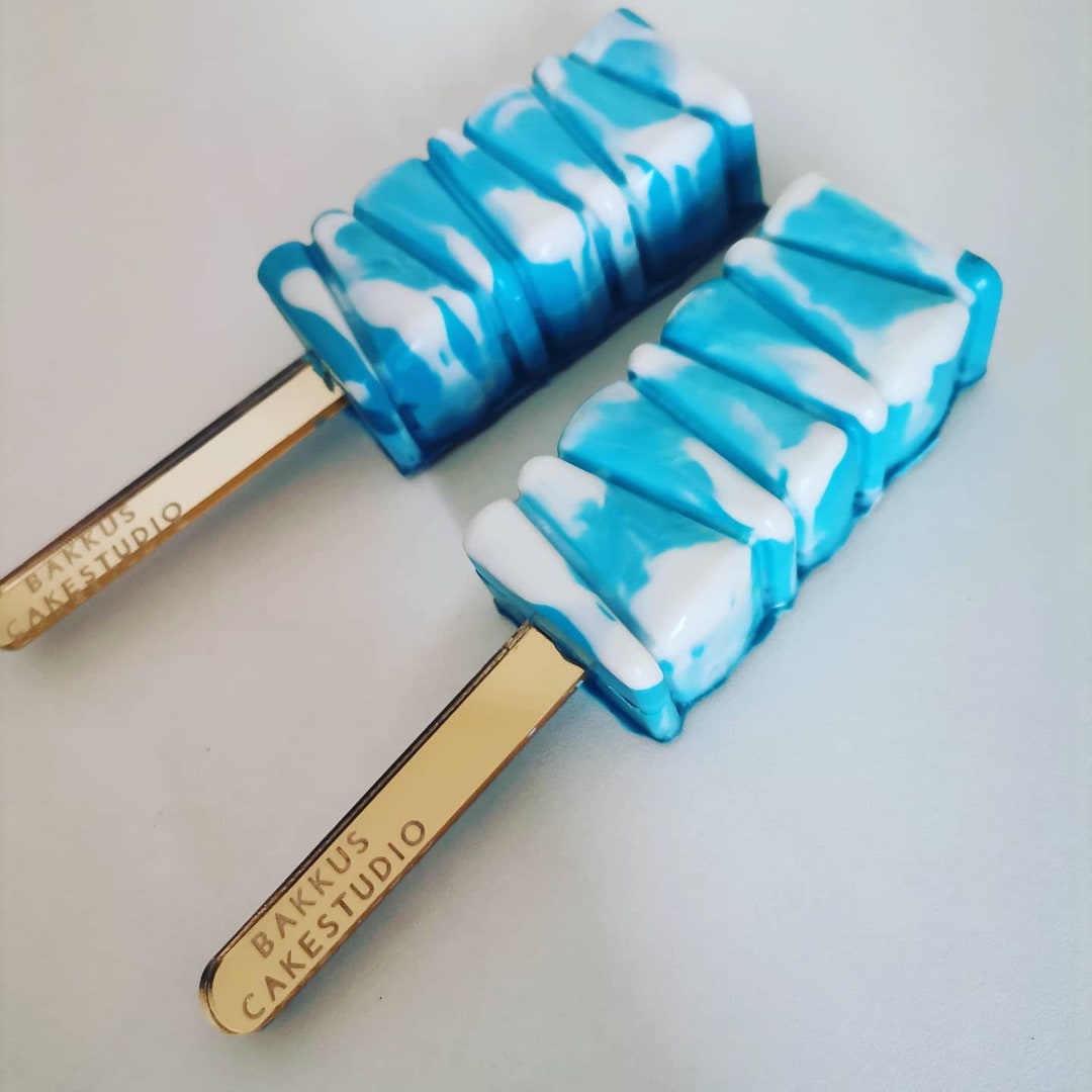 Palitos de paletas con nombre o texto personalizado, personalizado ...