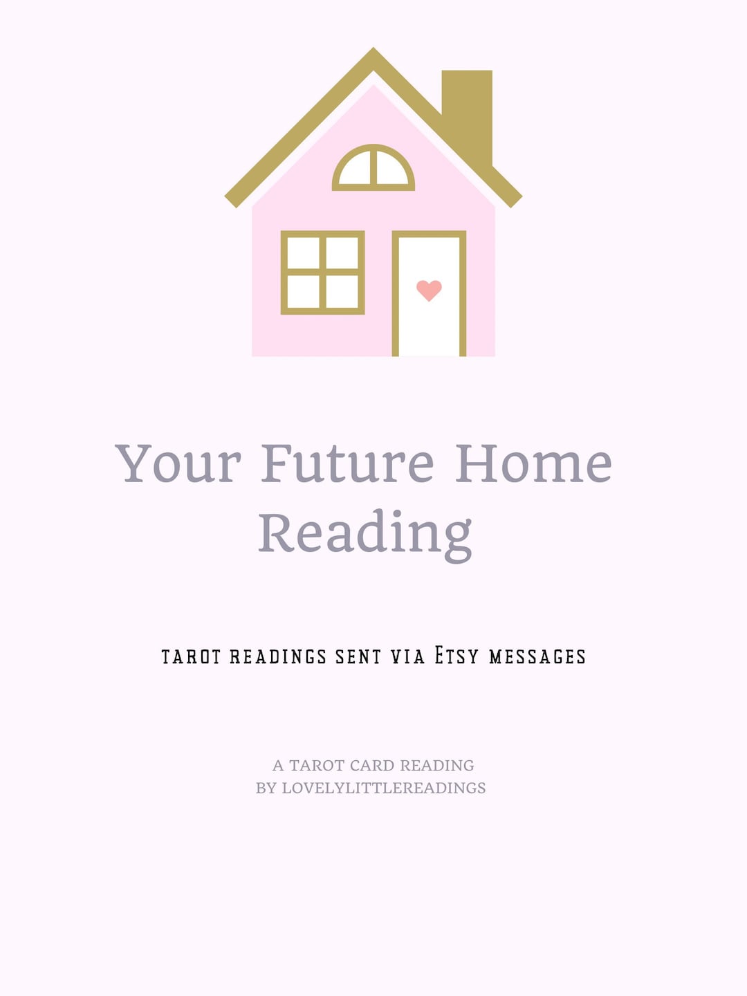 Your Future HOME - Tarot Card Reading - Etsy