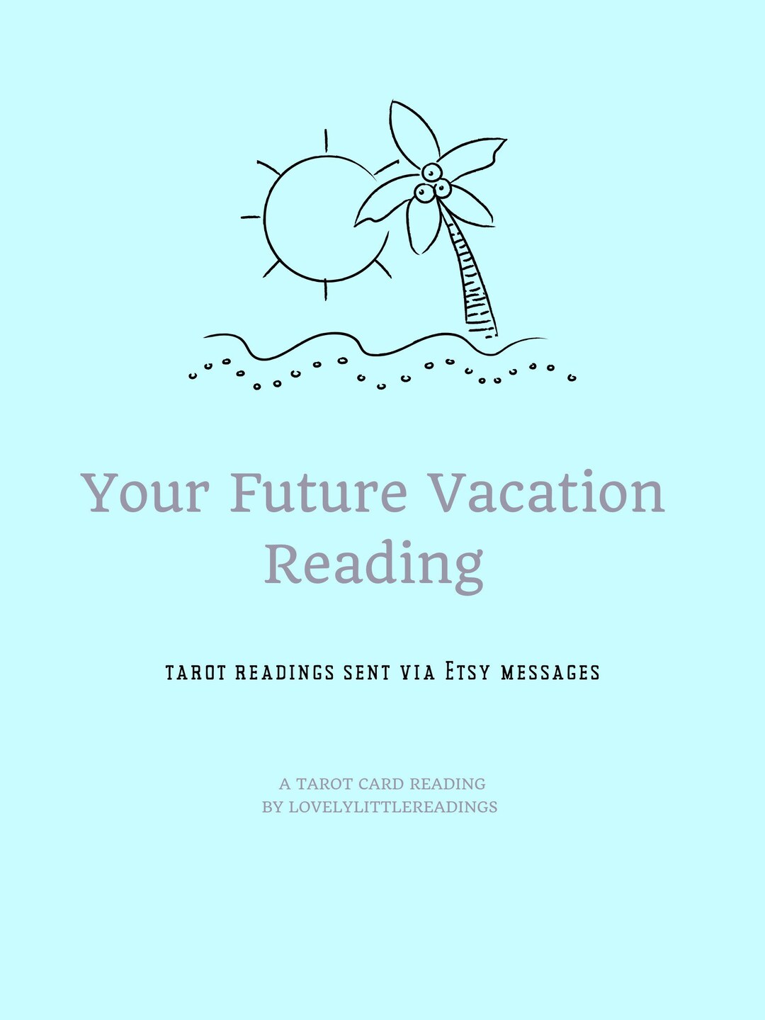 VACATION Tarot Card Reading - Etsy
