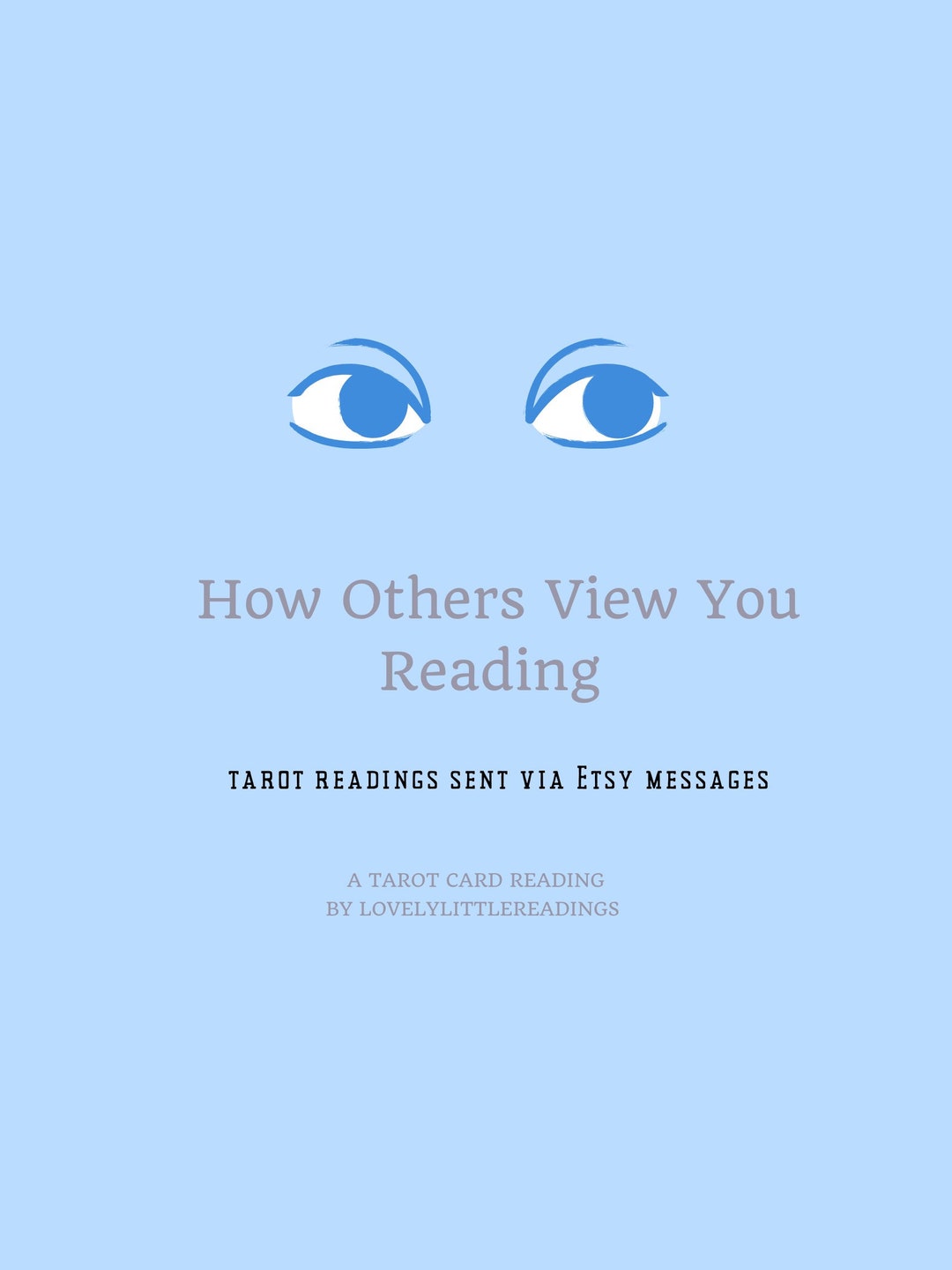 How Others View You Tarot Card Reading - Etsy