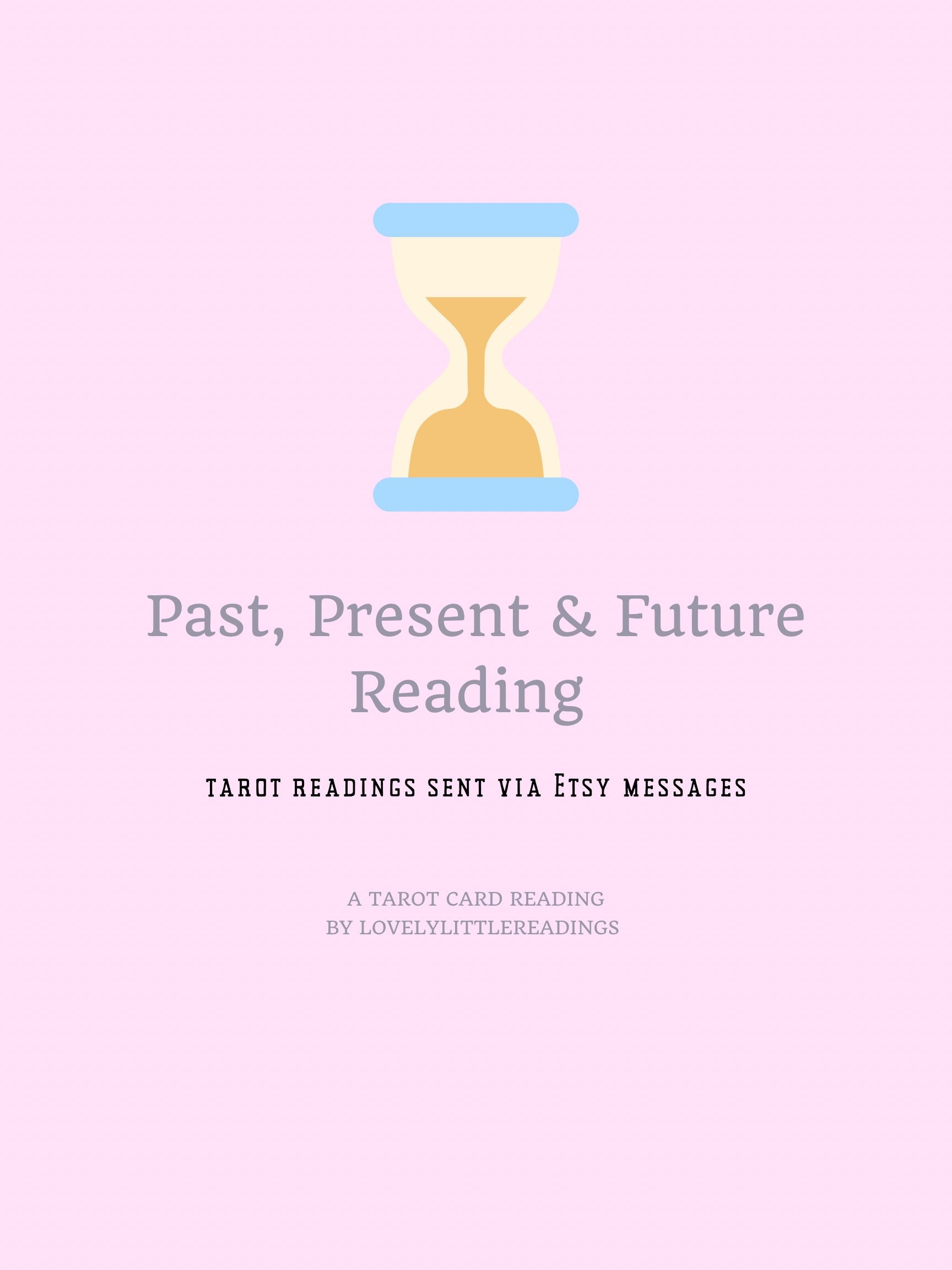 Past. Present. Future. - Tarot Card Reading - Etsy