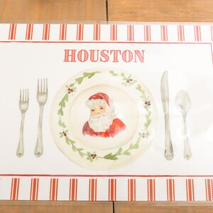 Personalized Christmas - Halloween - Thanksgiving Placemat/ Holidays - Etsy